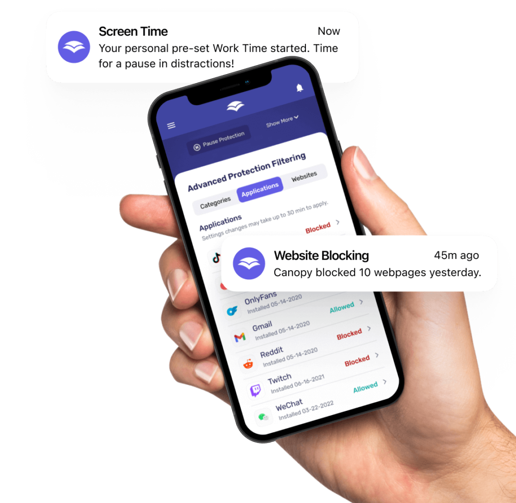 Smart Porn Blocker for Adults | Canopy Protection